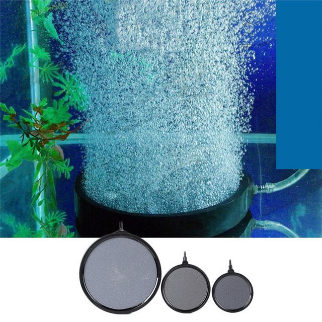Aquarium Fish Tank Air Bubble Stone Diameter 10cm Oxygen Plate With ...