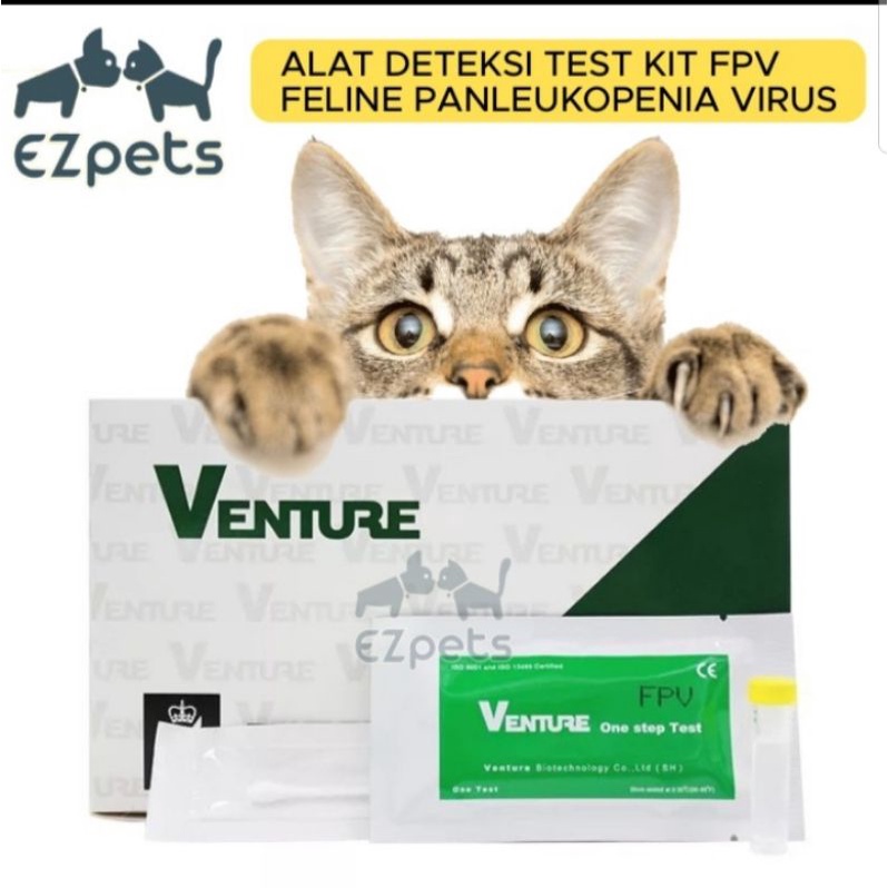 Test Kit FPV Feline Panleu Kopena Virus Cat Panleu Test Swab | Shopee ...