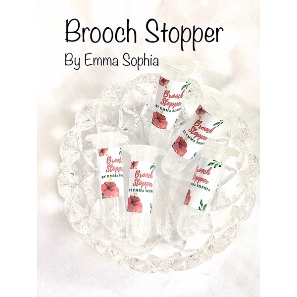 Brooch Stopper (30 pcs) by Emma Sophia | Shopee Malaysia