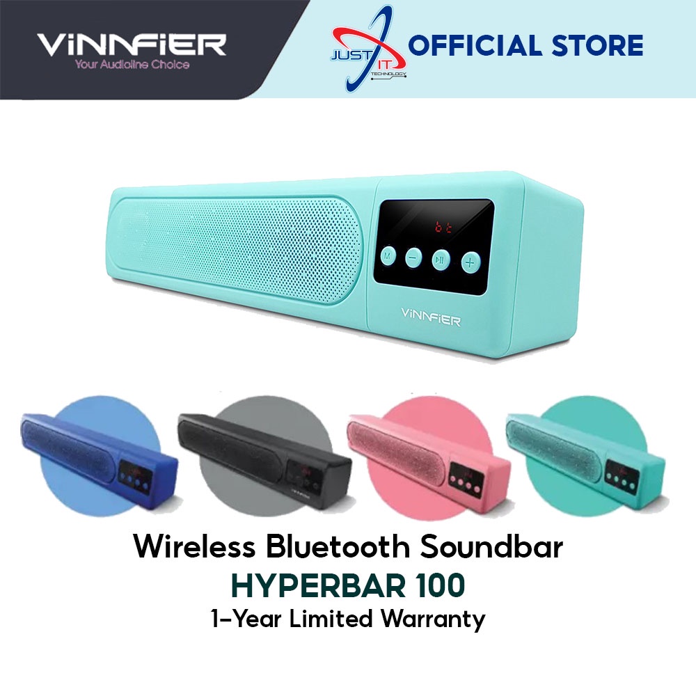 Vinnfier Hyperbar 100 BTR Wireless Sound Bar | Shopee Malaysia