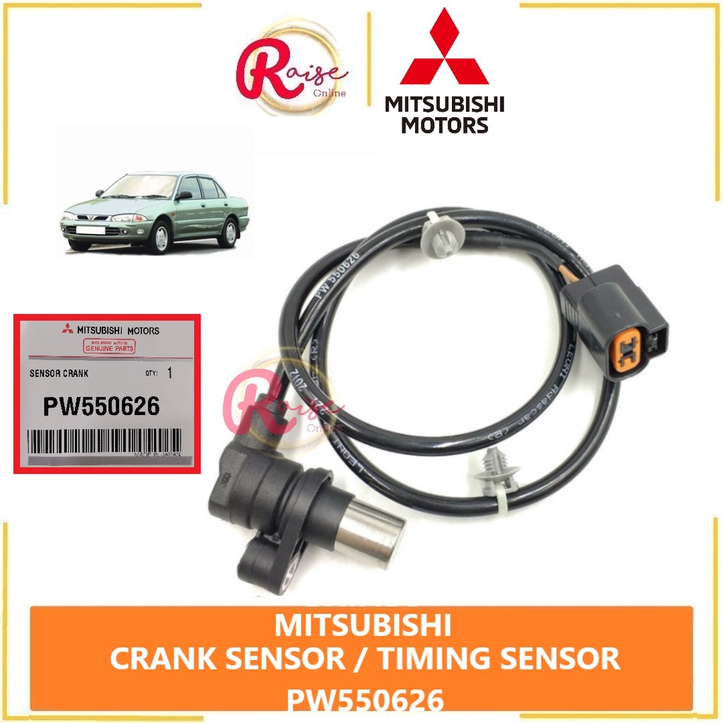 MITSUBISHI Crank Sensor/Timing Sensor PW550626-Proton Wira VDO 1.3 & 1. ...