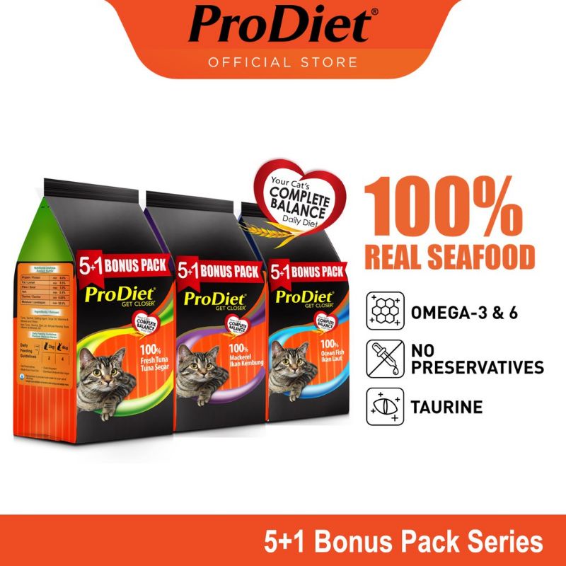 Prodiet Cat Wet Food 85g 5+1 (pek bonus) | Shopee Malaysia