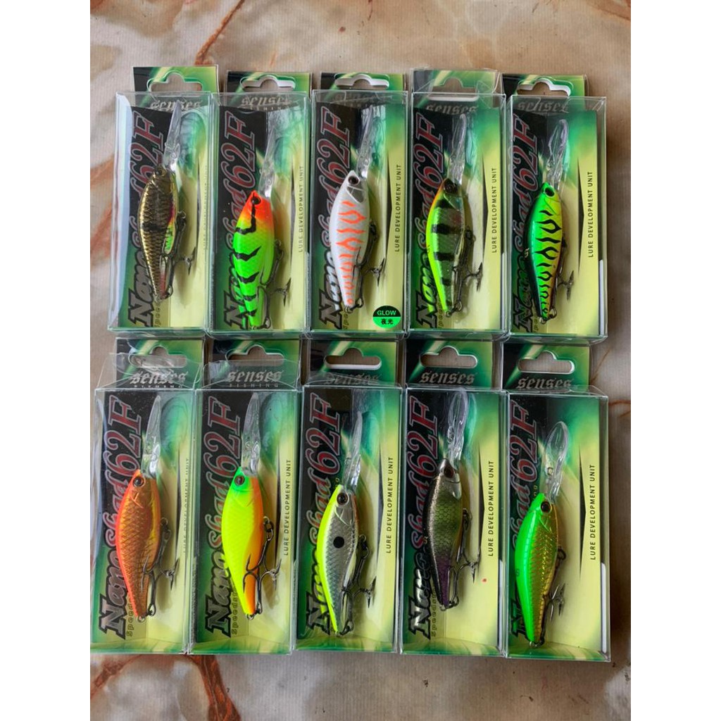 SENSES NANO SHAD 62F FISHING LURES | Shopee Malaysia