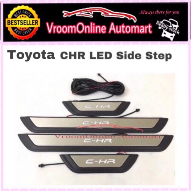 Toyota CHR LED Side Step Door Step | Shopee Malaysia