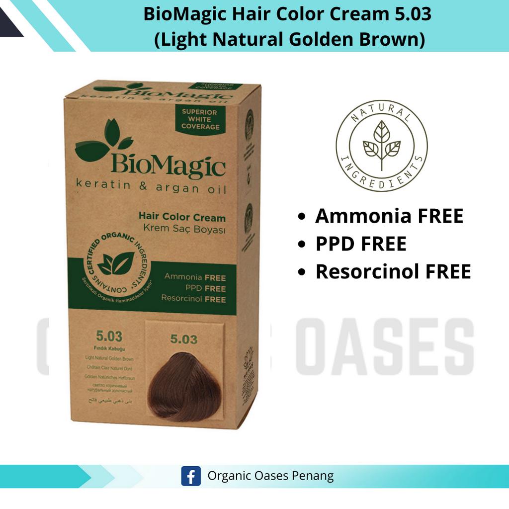 BioMagic Hair Color Cream (With Certified Organic Ingredients, NO ...