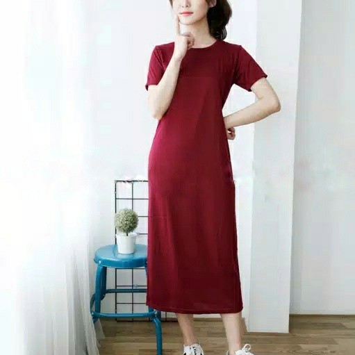 Iseven p ELSA MAXI PLAIN / MAXY PLAIN | Shopee Malaysia