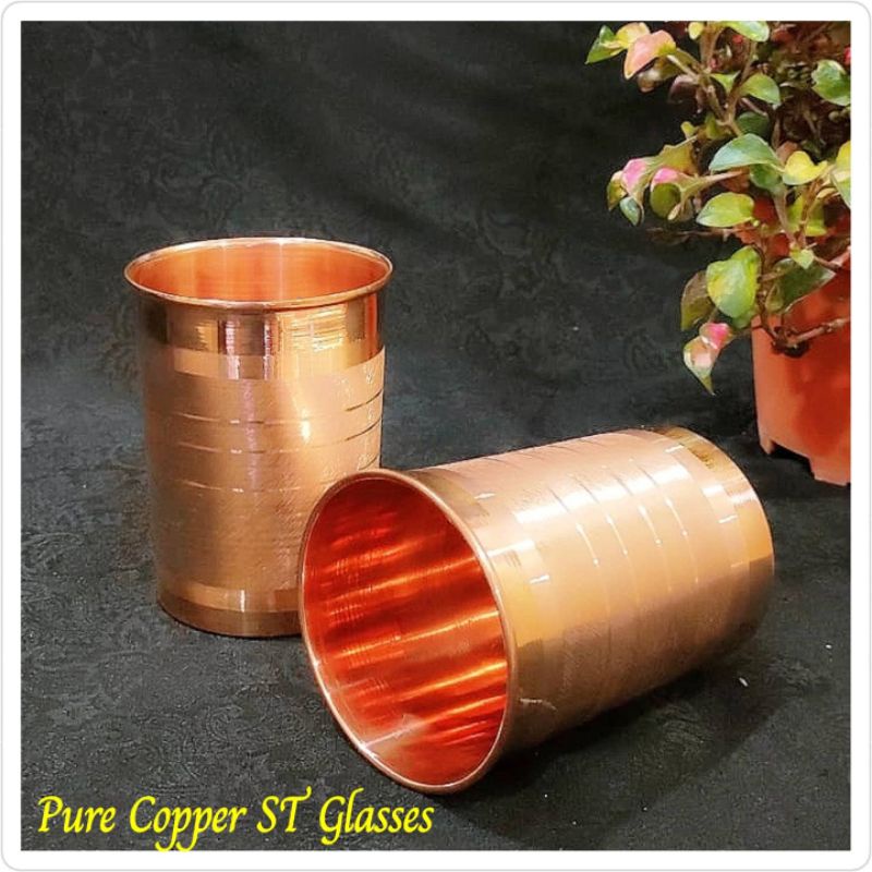 Pure Copper ST Glass - Bekas / Cawan Air Tembaga | Shopee Malaysia
