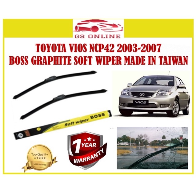Toyota Vios NCP42 2003 - 2007 BOSS MADE IN TAIWAN Original U-Hook ...