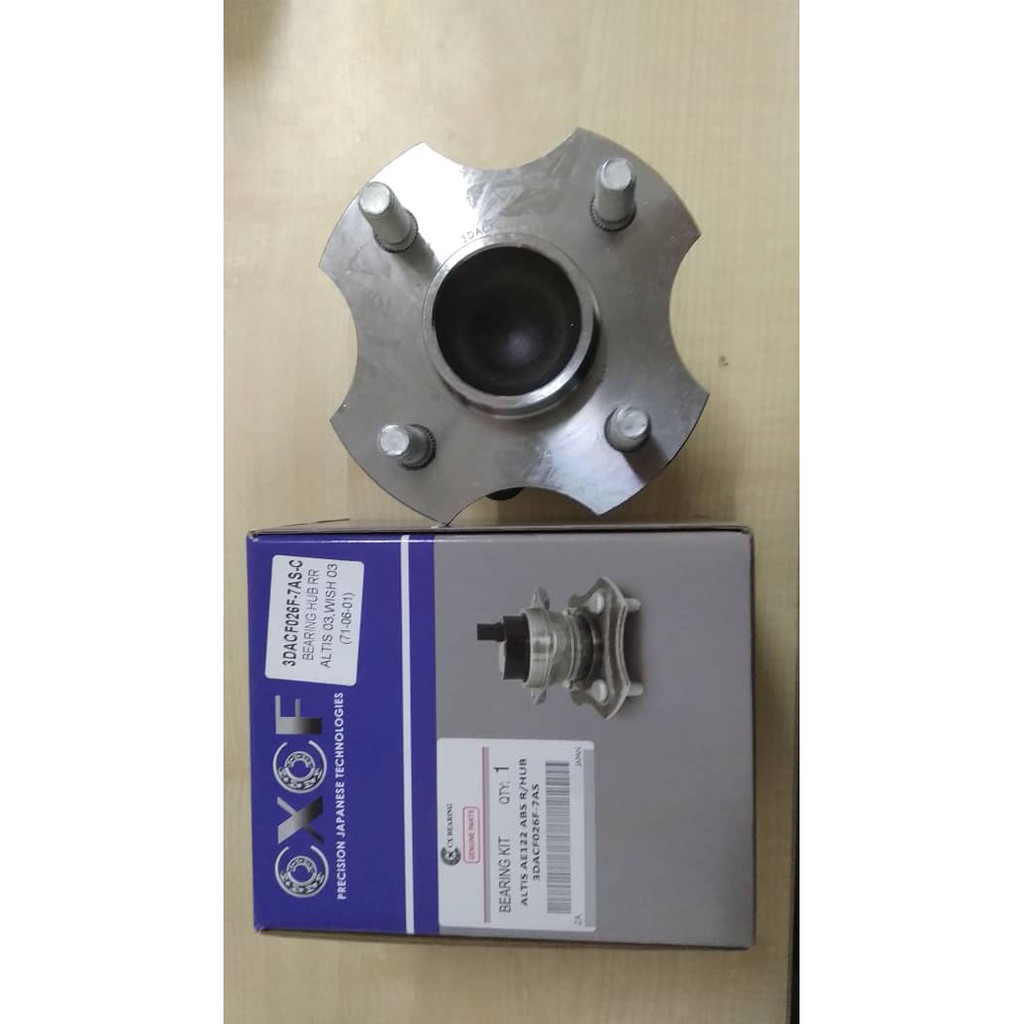 TOYOTA ALTIS 2003 REAR WHEEL BEARING HUB WITH ABS SENSOR | Shopee Malaysia