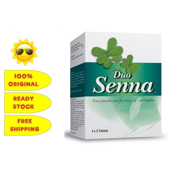Duo Senna 4 X 8 Tablets (SENOKOT GENERIC) | Shopee Malaysia