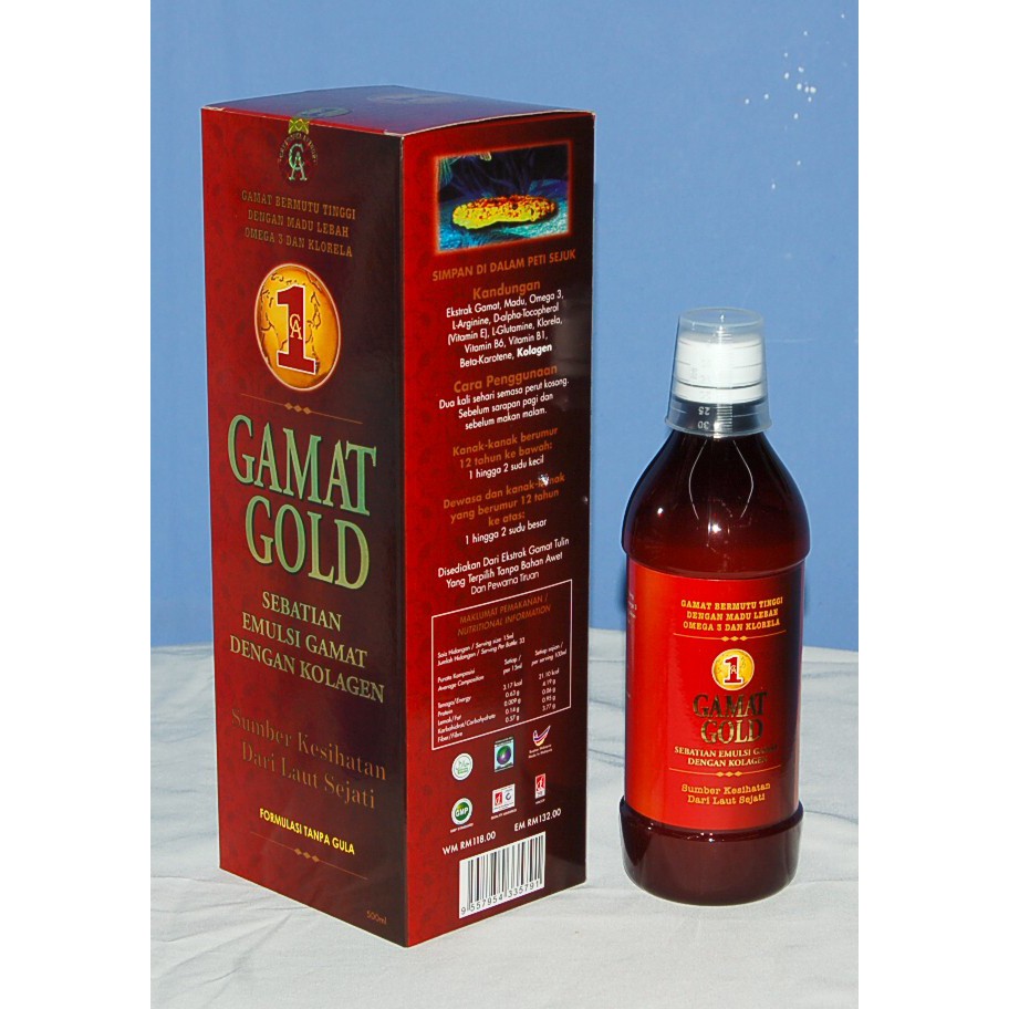 GAMAT GOLD WITH COLLAGEN 500ML | Shopee Malaysia