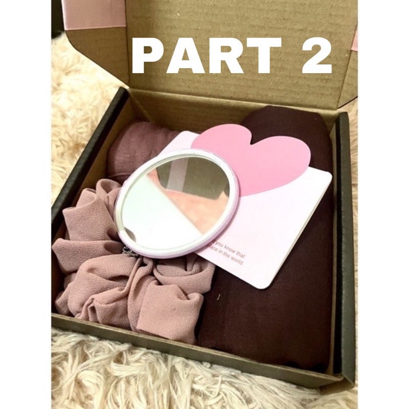 Bawal Gift Box/Tudung Gift Box/Chocolate Box/Purse Gift Box/Scrunchies ...