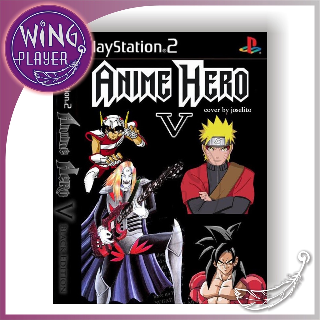 PS2 Game - Anime Hero 5 Black Edition | Shopee Malaysia