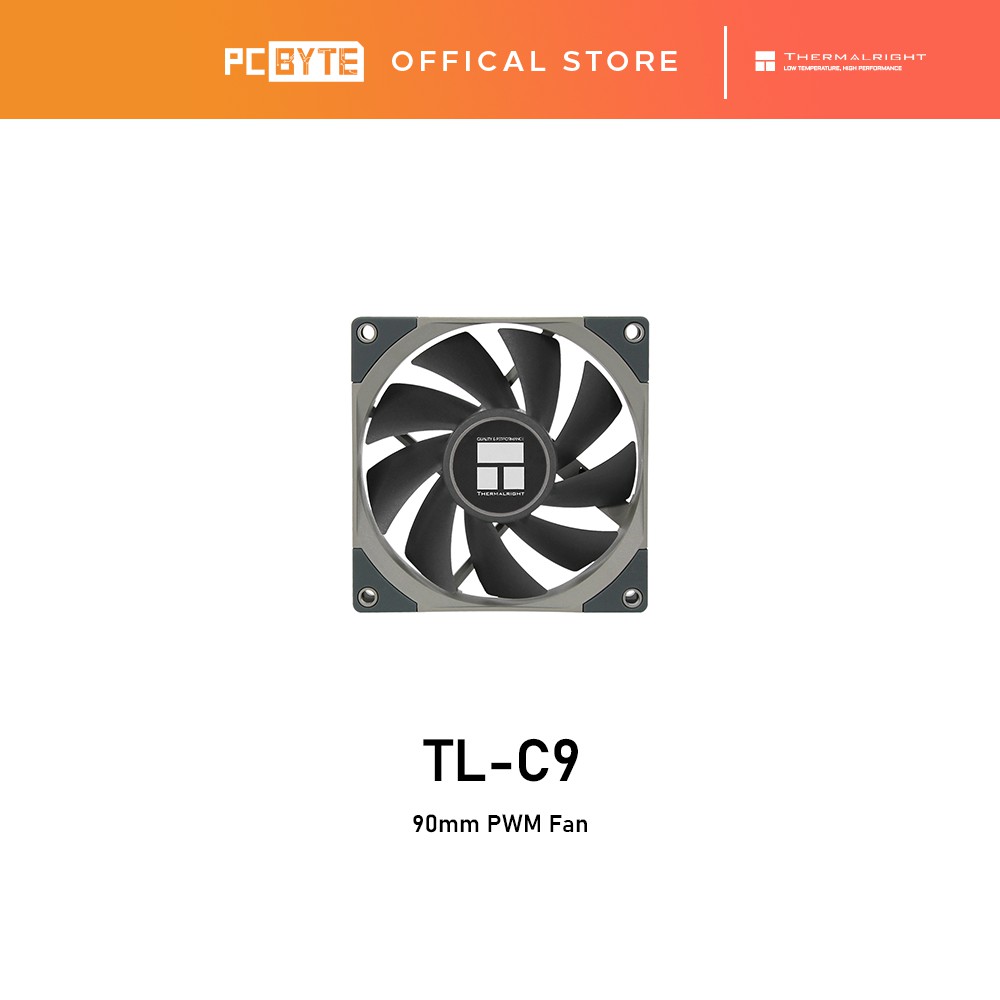Thermalright TL-C9 92mm Balance Performance S-FDB Fan PCByte | Shopee Malaysia