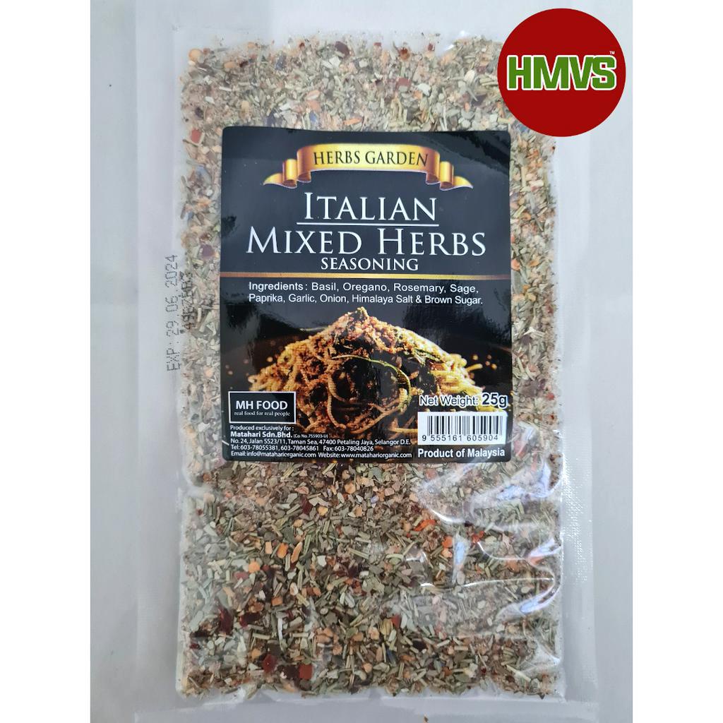 MH Food Herbs Garden Italian Mixed Herbs Seasoning 25g📣 | Shopee Malaysia