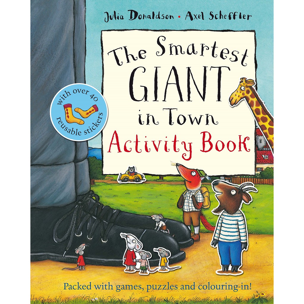 The Smartest Giant in Town Activity Book | Macmillan | Colouring Books ...