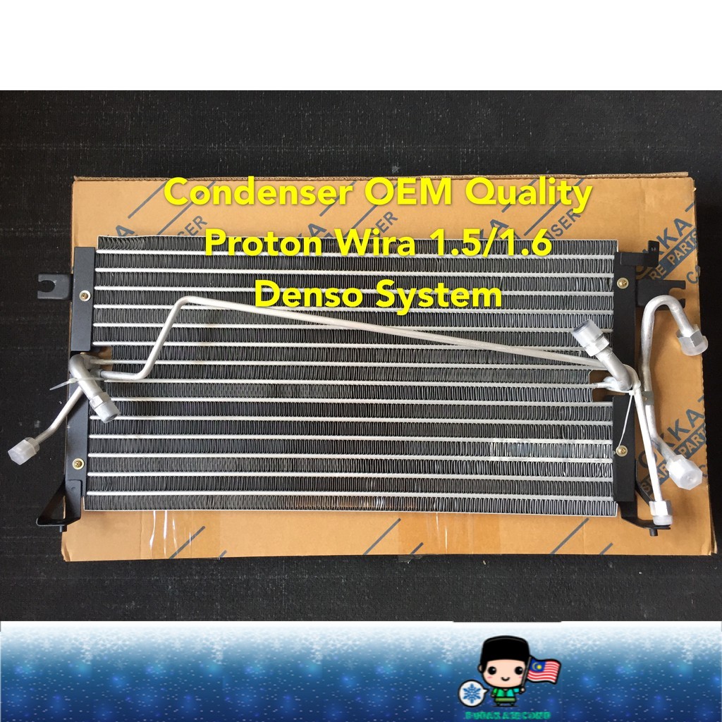 Condenser, Proton Wira 1.3/1.5/1.6, Denso System. BAC | Shopee Malaysia