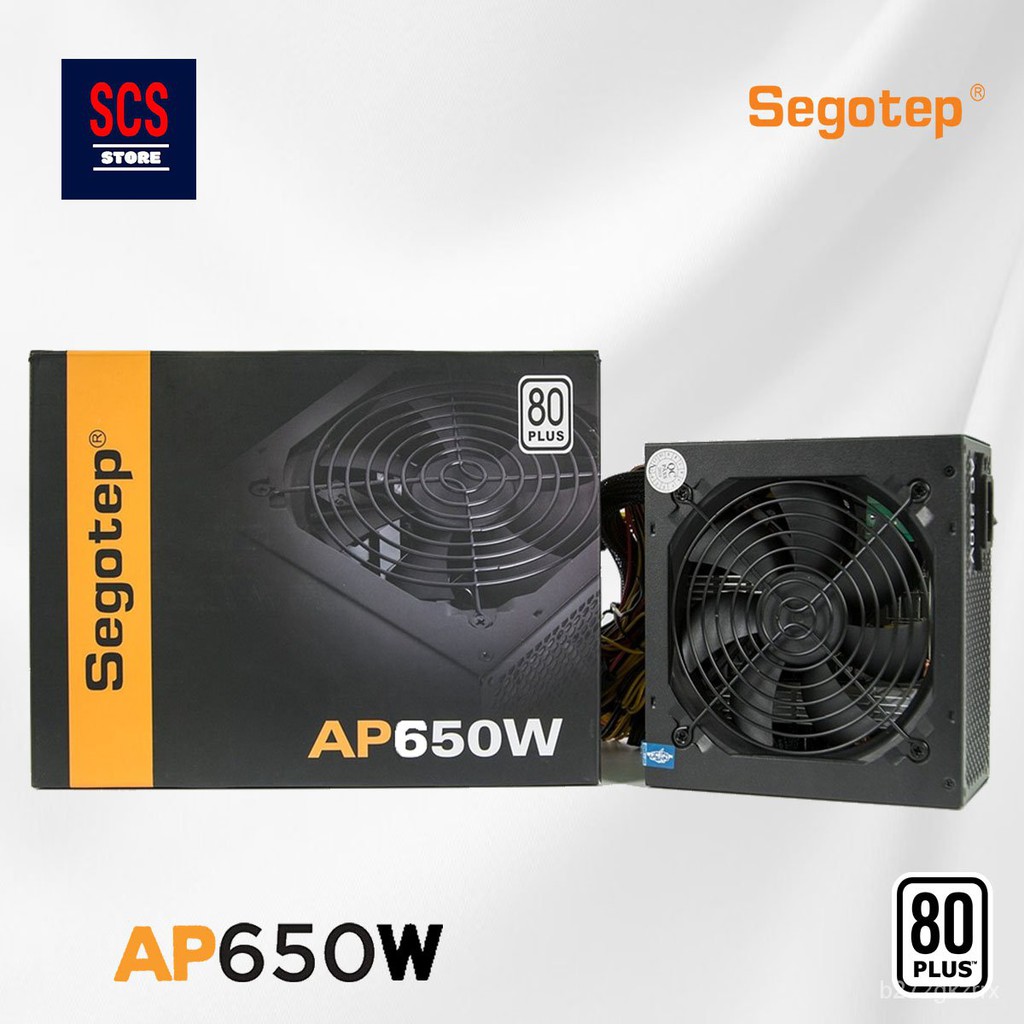 oOSB SEGOTEP AP650W 650Watt 80 Plus Gaming Power Supply | Shopee Malaysia