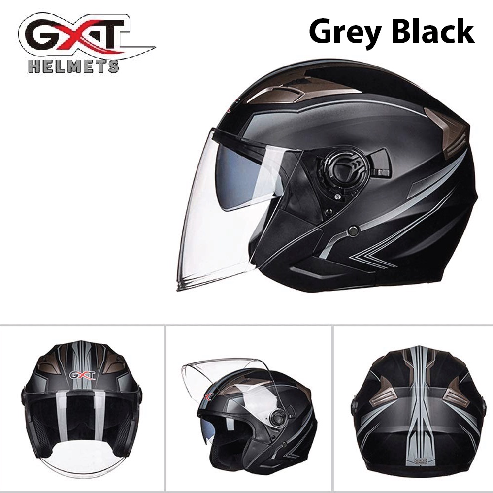 GXT™ Helmet motor Topi keledar motosikal helmet double visor motorcycle ...