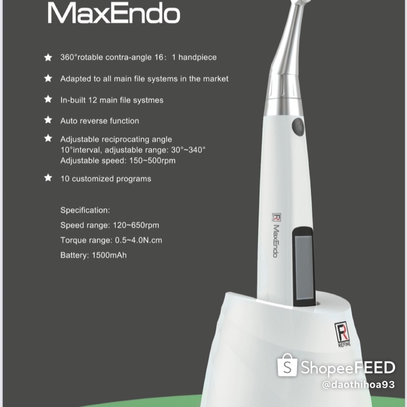Refine Maxendo smart endodontic machine | Shopee Malaysia