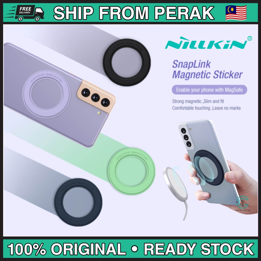 Nillkin SnapLink Magnetic Mag-safe Wireless Charging Sticker for ...