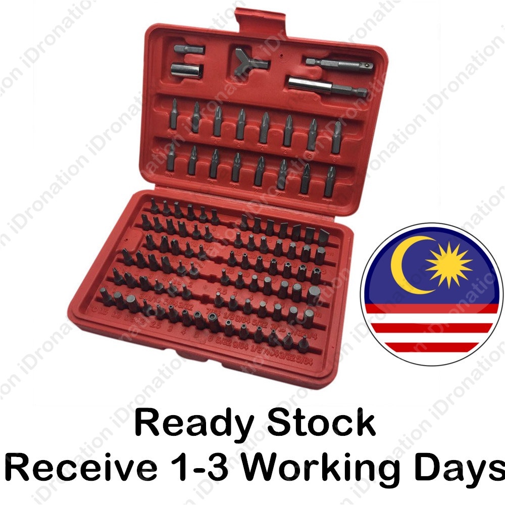 Multipurpose 100PC 100pcs Screwdriver Bit Set Security Star Torx Tamper ...