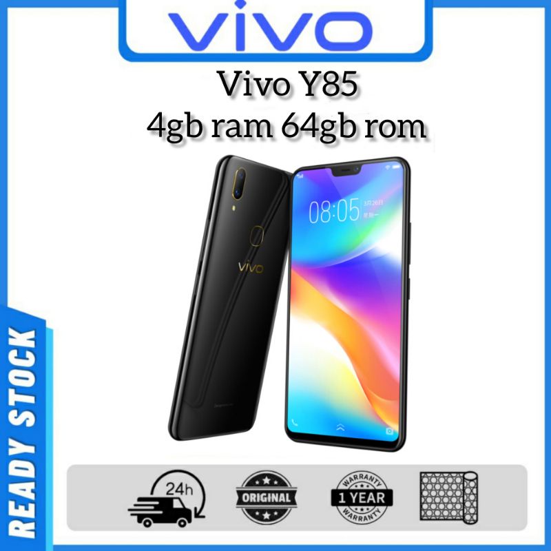 Vivo Y85 6.22inch 4GB Ram 64GB Rom Fingerprint Sensor Designed by Vivo Original Used Set ...