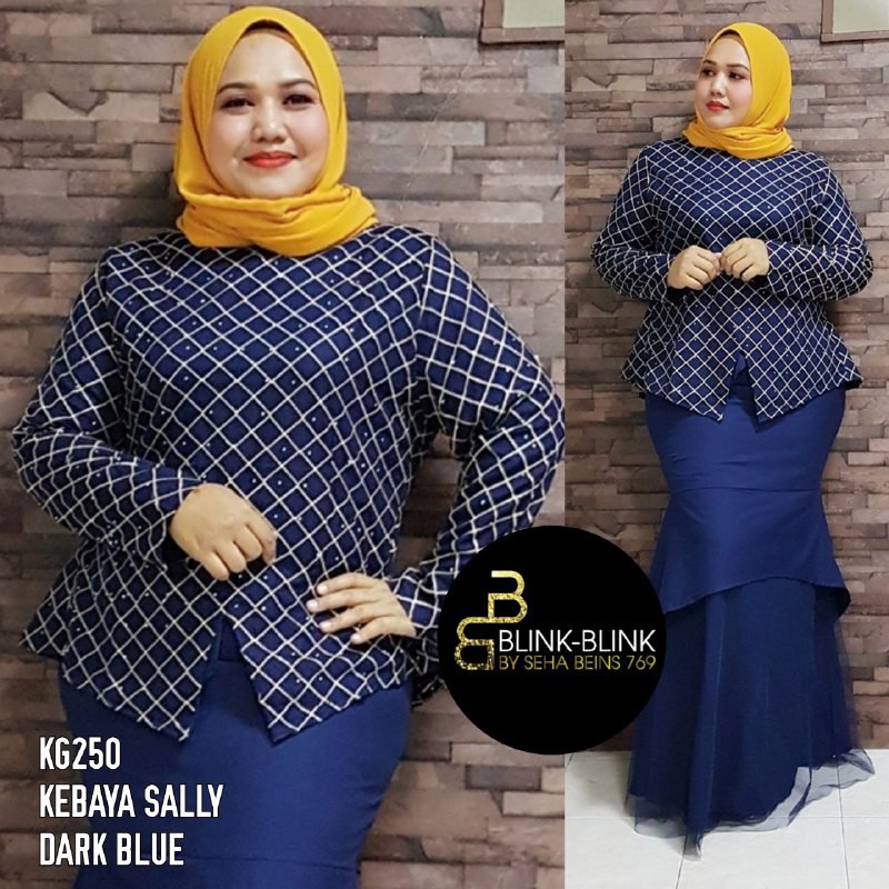 Baju Kurung Plus size Kebaya Plussize 2XL 3XL Baju Nikah Baju Tunang ...