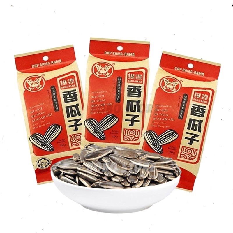Cap Rama Rama Kuaci 蝴蝶牌 香瓜子 110g | Shopee Malaysia