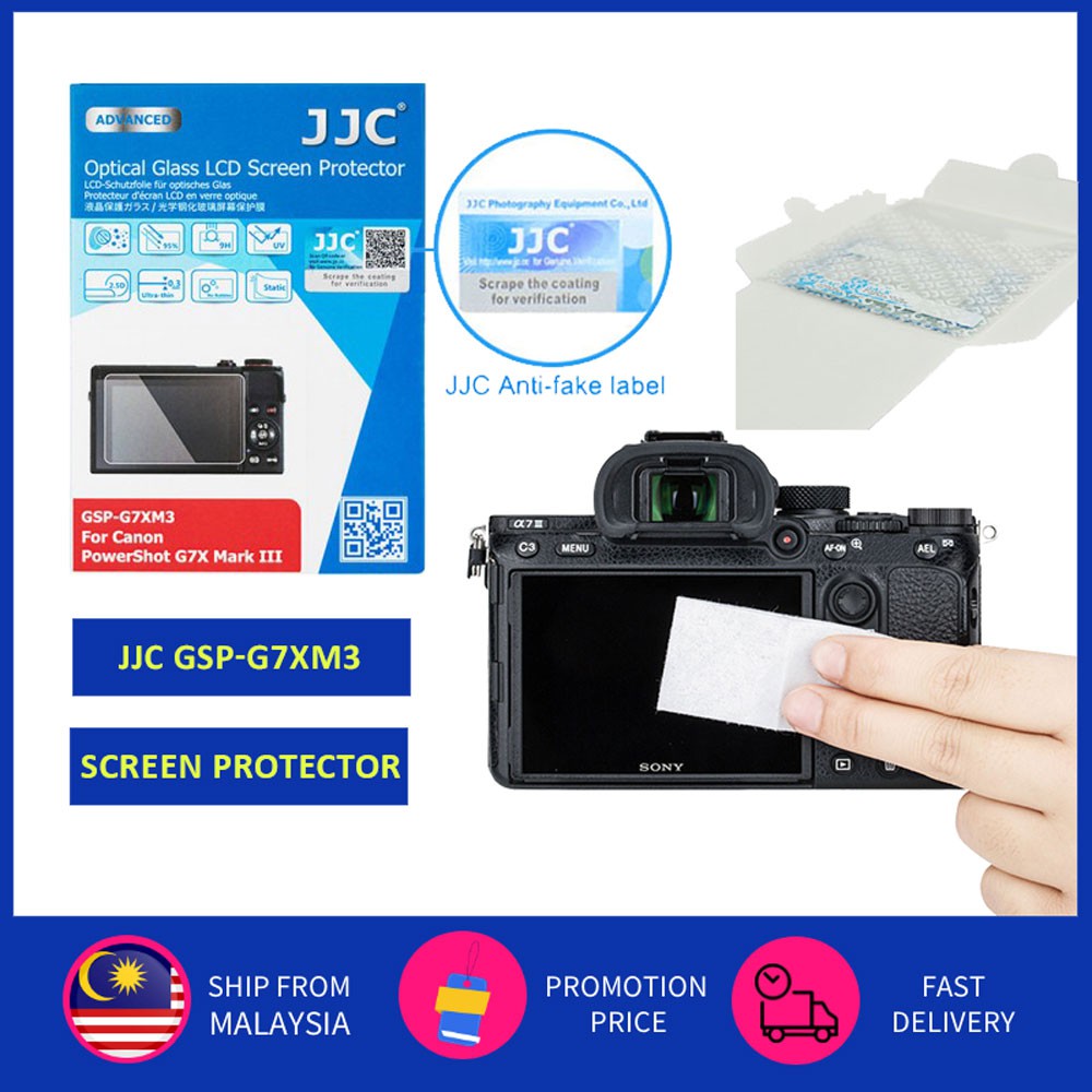 🔥Ready Stock🔥FODA JJC GSP-G7XM3 9H Tempered Optical Glass Screen ...