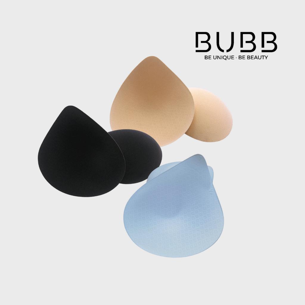1 Pair Thin Water Drop Breathable Bra Sponge Pad Chest Paddings Women Perempuan 超薄水滴胸垫 (BUBB ...
