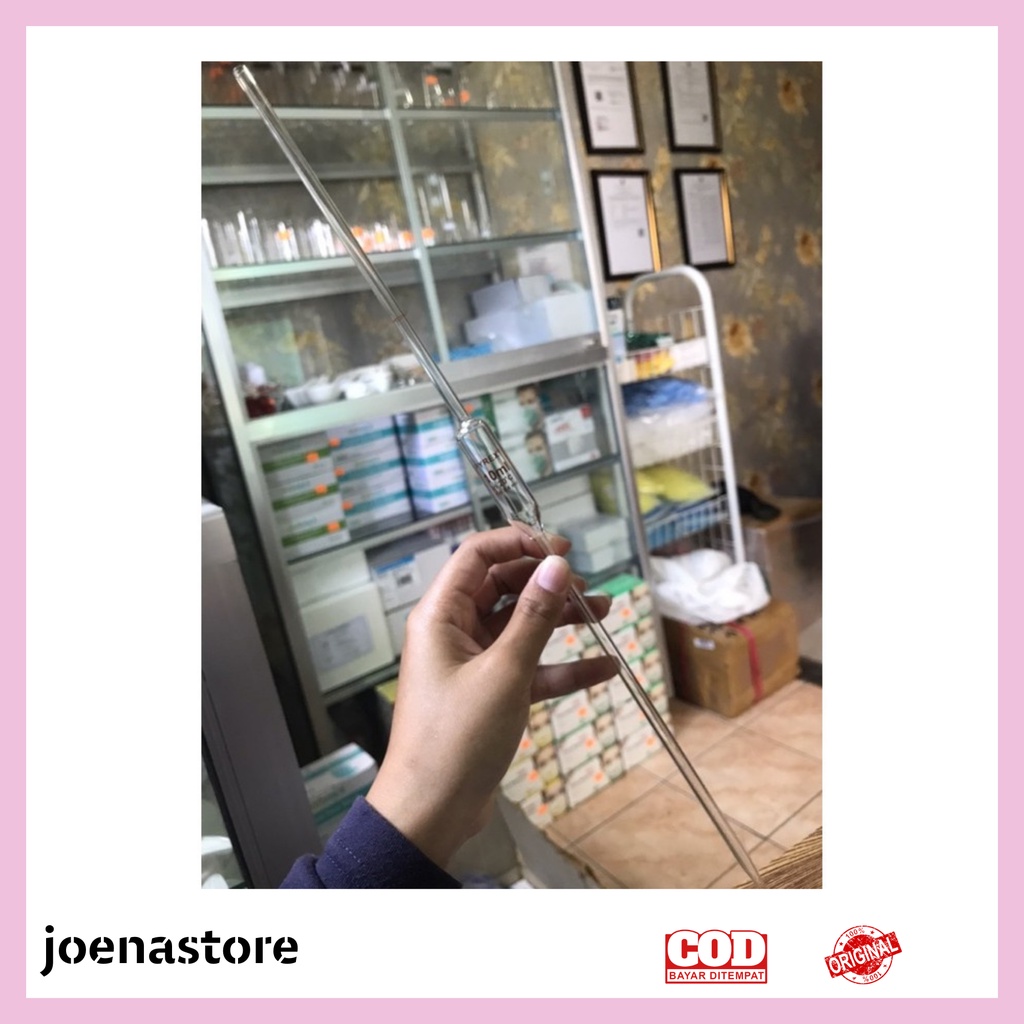 (Joenastore)Glass Voluminous Pipette / Oil Fat Test Pipette / Volume ...