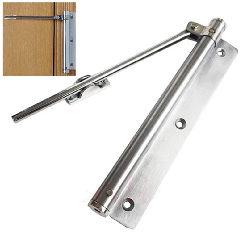 KIPRUN Adjustable Door Closer Stainless Steel Automatic Door Closers ...