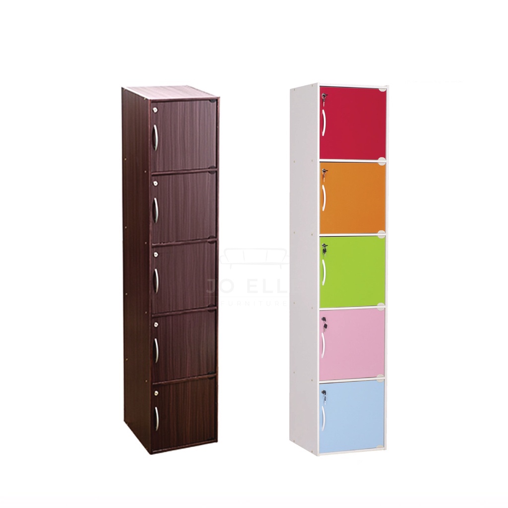 CONY 5 Door Cabinet With Lock Office Cabinet Locker Cabinet Bookcase ...