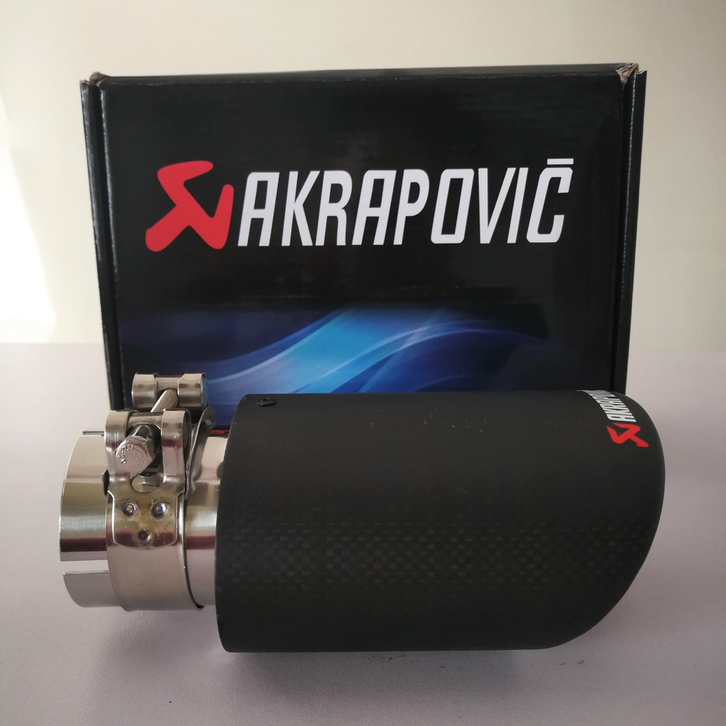Akrapovic MERCEDES AMG Exhaust Carbon Tips Oval [#READY STOCK][100% ...