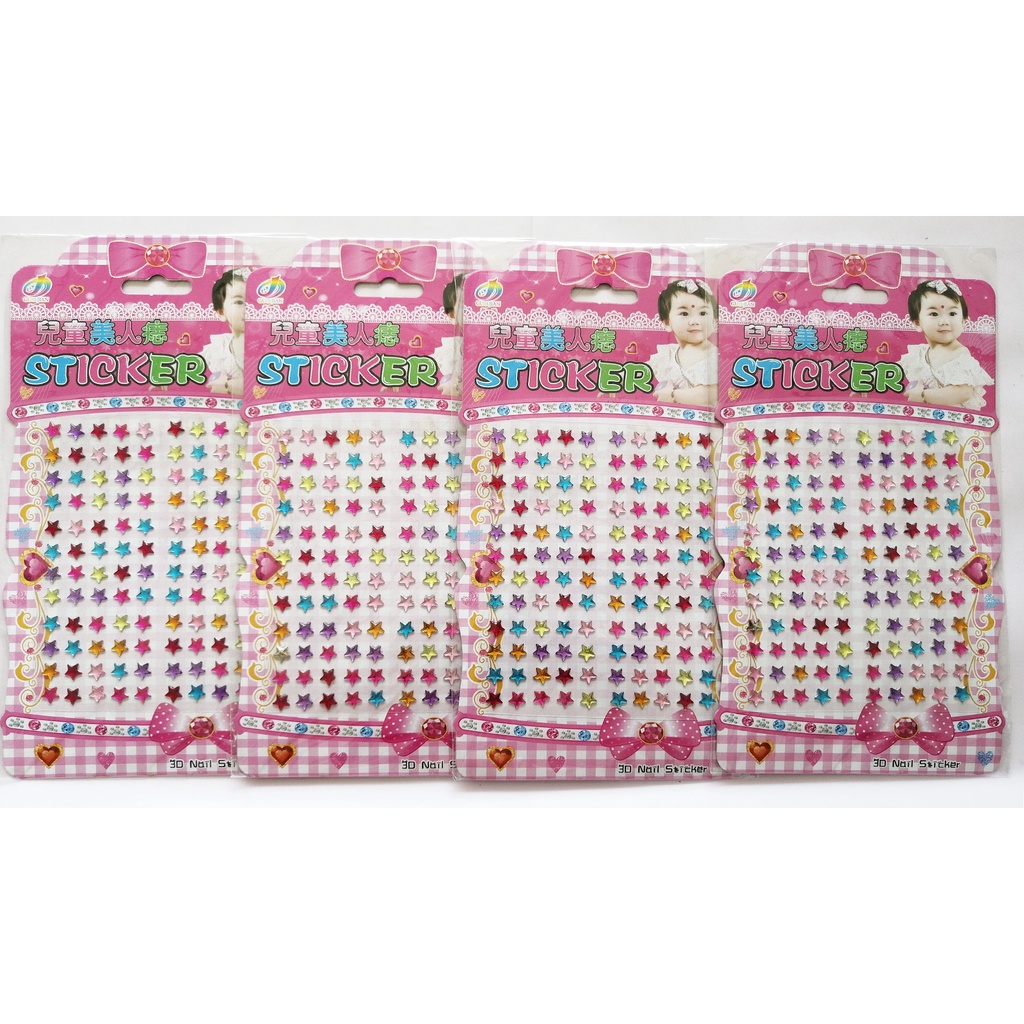 1 Piece RANDOMLY PICK Sticker Manik DIY Pearl Sticker Twinkle Acrylic ...