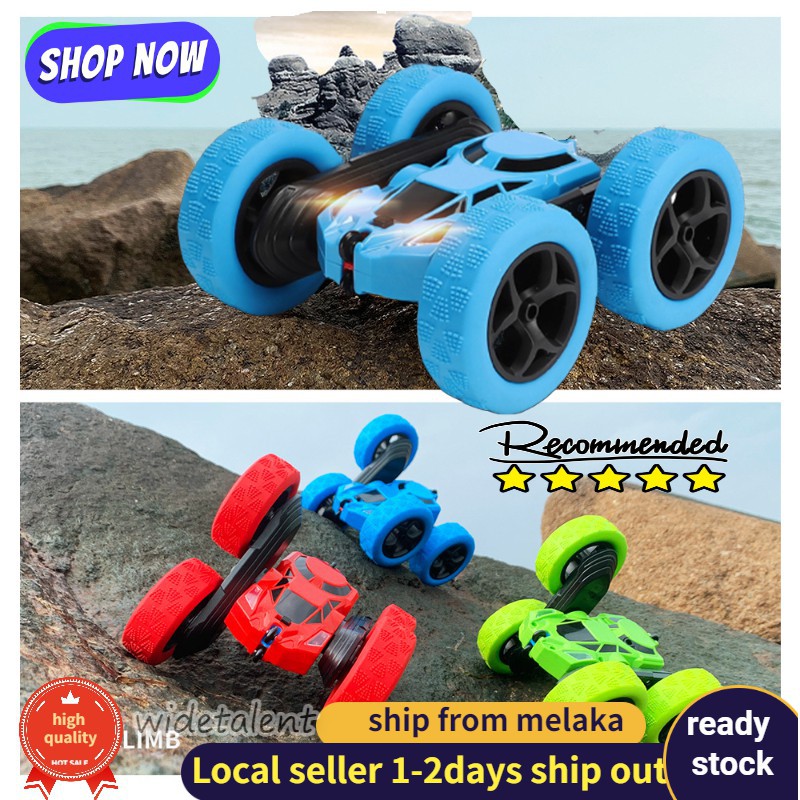 RC Car Stunt Drift Deformation Buggy Car Rock Crawler Roll Car ...