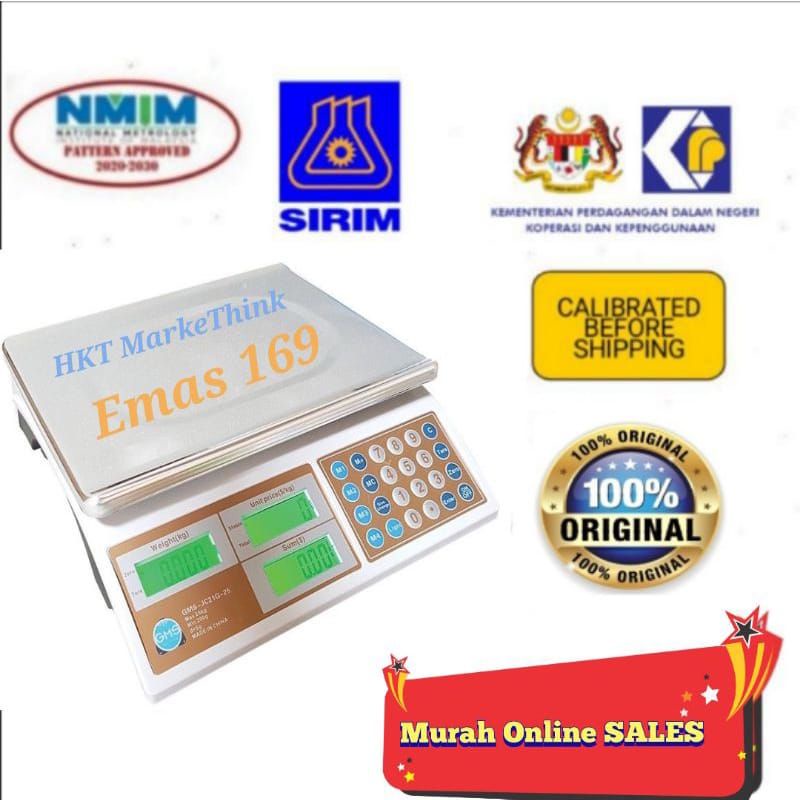 25KG / 30KG / 40KG Timbang Digital Pricing Scale HKT208 | Shopee Malaysia