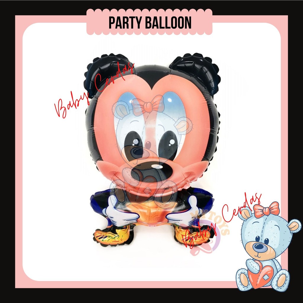 Belon Mickey Minnie Balloon Party Decoration Birthday Balloons Toys for ...