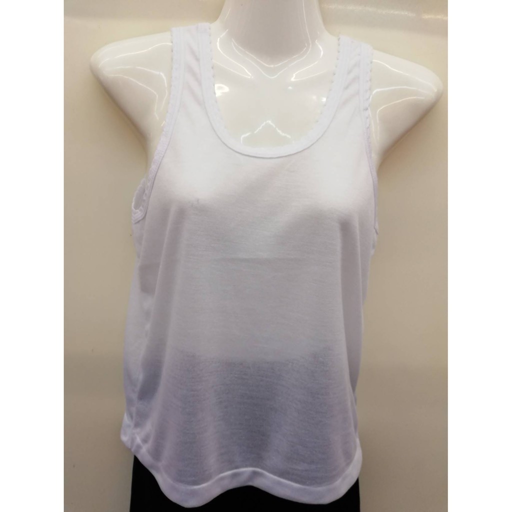 Girl Singlet putih Innerwear /Camisole /Singlet Perempuan Sekolah ...