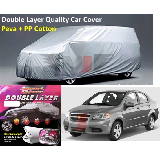 Chevrolet Aveo Best Smart Cover Double Layer Car Body Cover Selimut ...