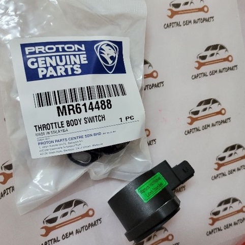 MD614488 PROTON WIRA 1.6 1.8, PERDANA V6 THROTTLE BODY 4PIN POSITION ...