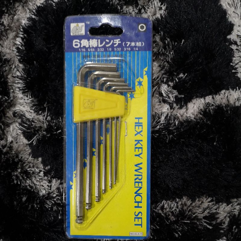 Allen key / Hex key (inch) | Shopee Malaysia