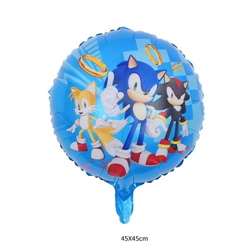 Sonic the Hedgehog Balloon Birthday Party Arch Set Family Gathering ...