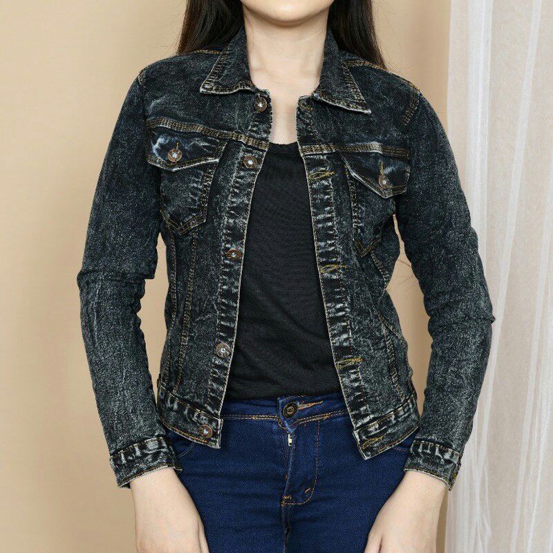 Biondy DENIM WOMEN'S CROP JEANS JACKET LATEST JINS JACKET FOR GIRLS ...