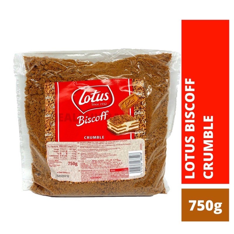 LOTUS BISCOFF CRUMBLE 750g (READY STOCK) | Shopee Malaysia