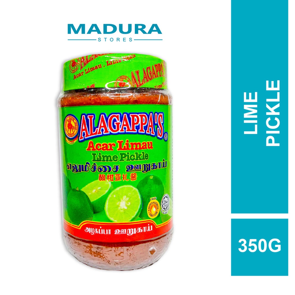 Alagappas's Lime Pickle 350g (Acar Limau) | Shopee Malaysia