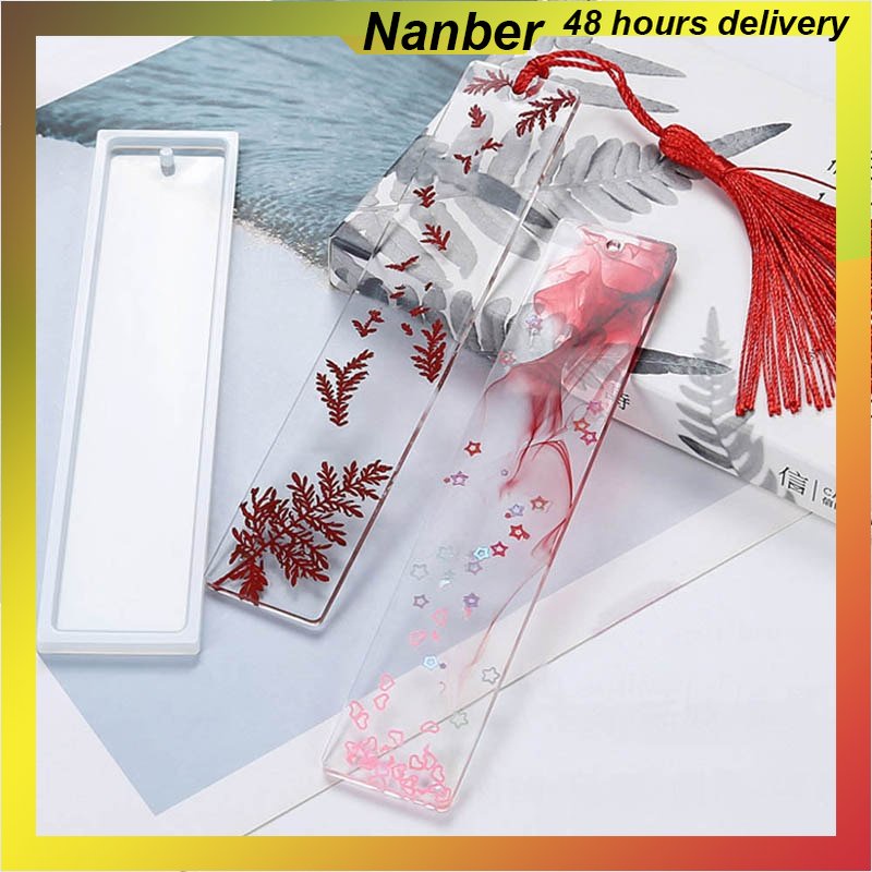 Nanber Silicone DIY Bookmark Casting Mould DIY Craft Silicone Mold ...