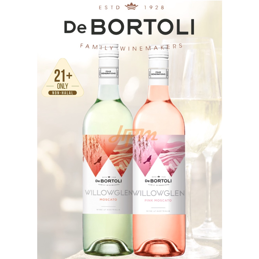 De Bortoli Willowglen (Moscato/ Pink Moscato) 750ml | Shopee Malaysia