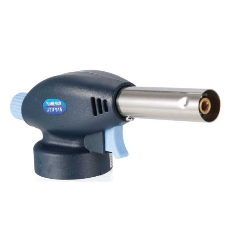 Metal Flame Gun Butane Gas Gun Torch Gun Flaming Thrower Camping ...